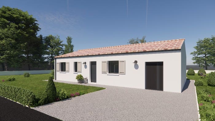 Maison 3 pièces à vendre à Meursac