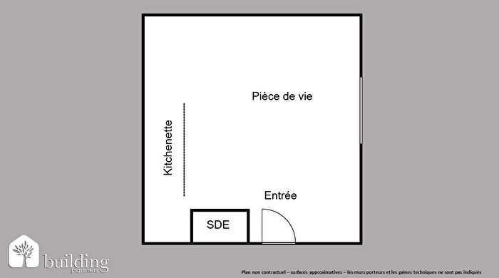 Appartement à vendre - Paris e , Passy, Maison de la Radio, Muette-Sud - 1 pièce