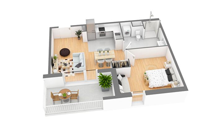Appartement 3 pièces à louer à Haguenau, Metzgerhof
