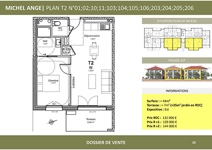 Appartement 2 pièces à vendre à Albi, Lapanouse, Saint-Martin