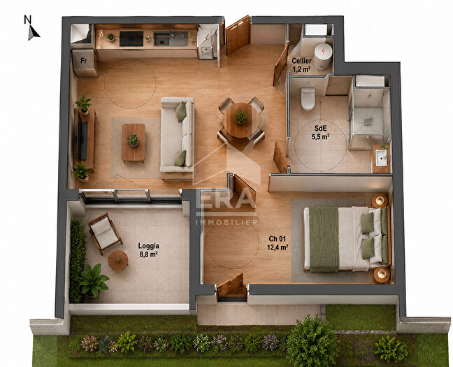 Maisons à vendre et appartements à louer - 3