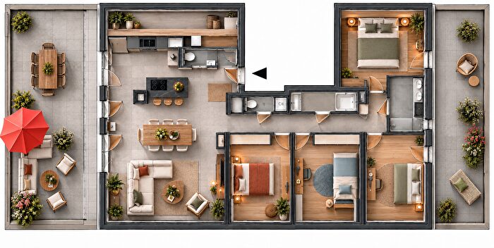 Sales - Appartement 5 pièces à vendre