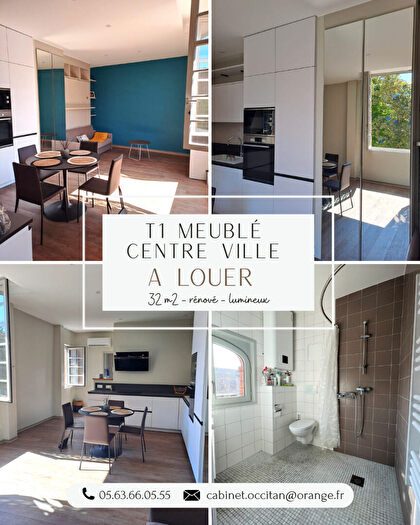 Montauban, Centre-ville : Appartement 1 pièce à louer