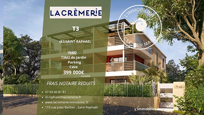 Appartement 3 pièces à vendre - Saint-Raphaël, Plateau Notre-Dame