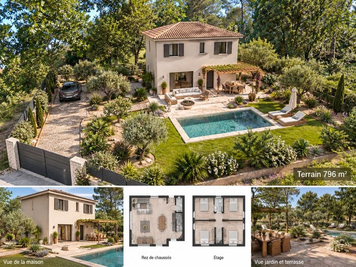 Maison 4 pièces à Garéoult, à vendre