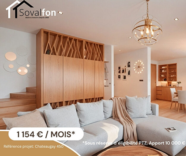 Maison 5 pièces à vendre - Châteaugay