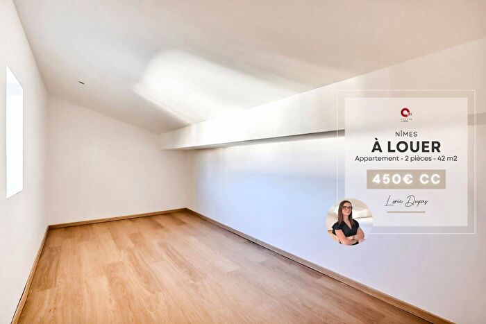 Appartement à louer - Gambetta, Nîmes - 2 pièces - 1 chambre