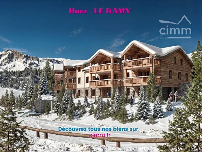 Appartement à vendre - Huez - 2 pièces - 1 chambre