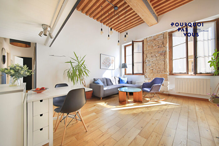 Lyon 4ème, Croix Rousse Est - Appartement 3 pièces à vendre