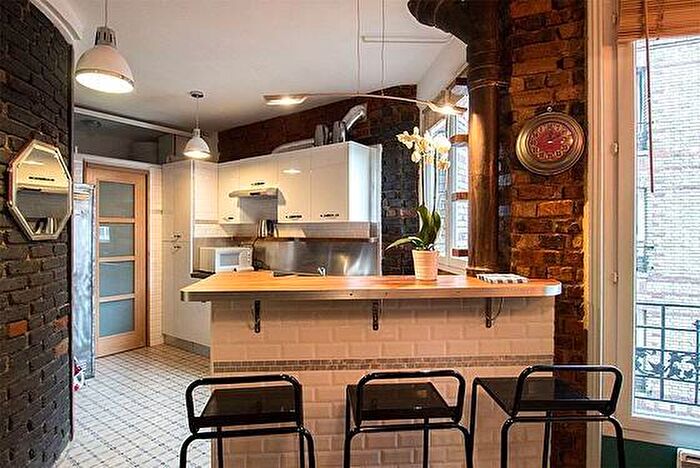 Appartement à louer - Bassin de la Villette, Paris ème arrondissement - 2 pièces - 1 chambre