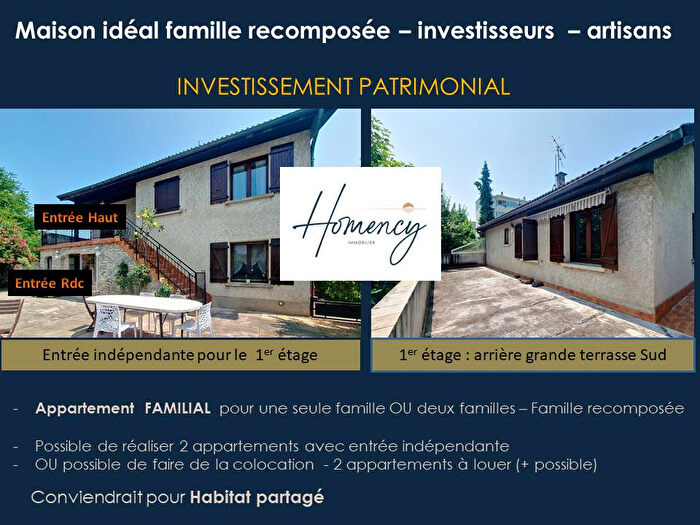 Maison à vendre - Saint-Martin-dHères, Teyssere - 7 pièces - 5 chambres