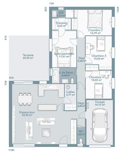Maisons à vendre et appartements à louer - 2