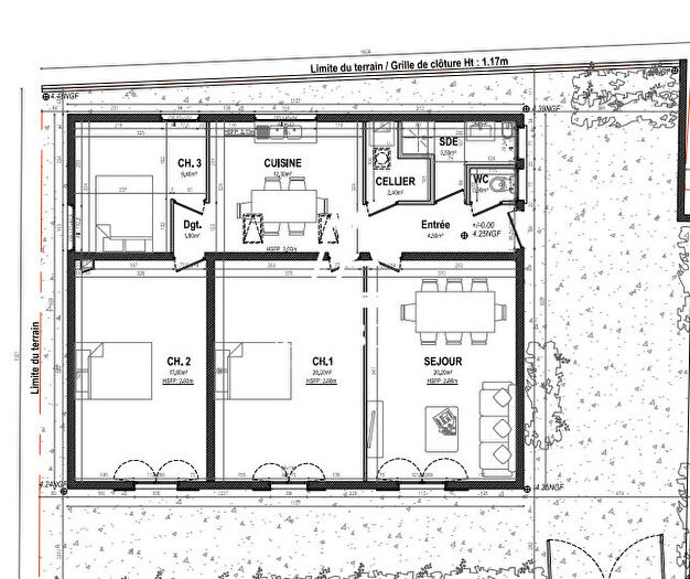 Maison à vendre - Arès - 4 pièces - 3 chambres