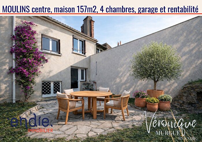 Maison à vendre - Moulins, Centre-ville - 4 pièces - 4 chambres