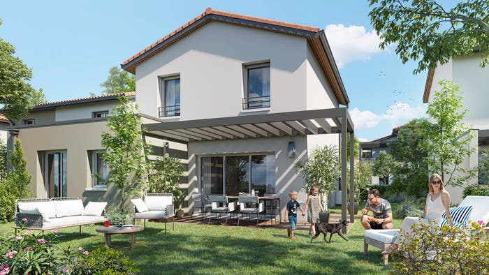 Saint-Clair-du-Rhône : Maison 4 pièces à vendre