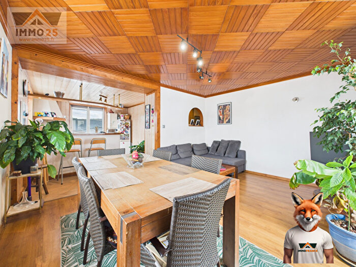 Appartement à vendre - Montlebon - 4 pièces - 3 chambres