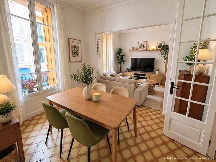 Nice, Carabacel : Appartement 3 pièces à vendre