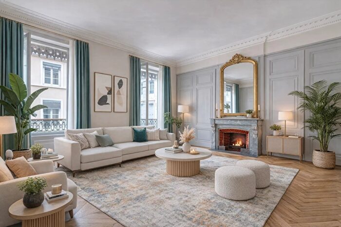 Appartement à vendre - Lyon e , Bellecour, Carnot - 4 pièces - 2 chambres