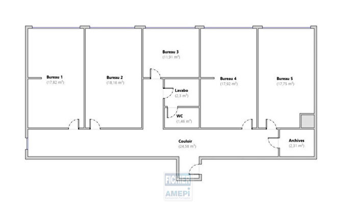 Appartement à vendre - Dijon, Clémenceau, Gare, Porte Neuve - 5 pièces - 5 chambres