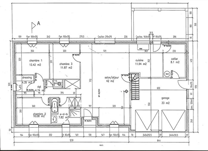 Maison à vendre - Soye-en-Septaine - 5 pièces - 3 chambres