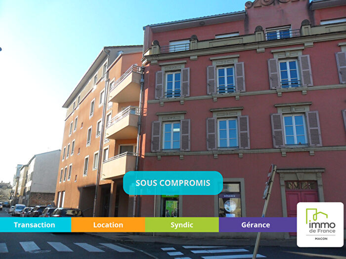 Appartement à vendre - Mâcon, Centre-ville - 2 pièces - 1 chambre