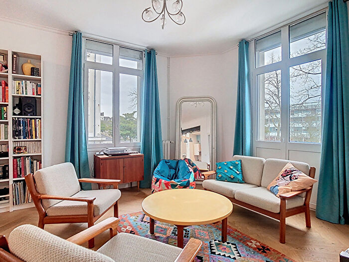 Appartement à vendre - Angers, Centre-ville, La Fayette - 5 pièces - 4 chambres