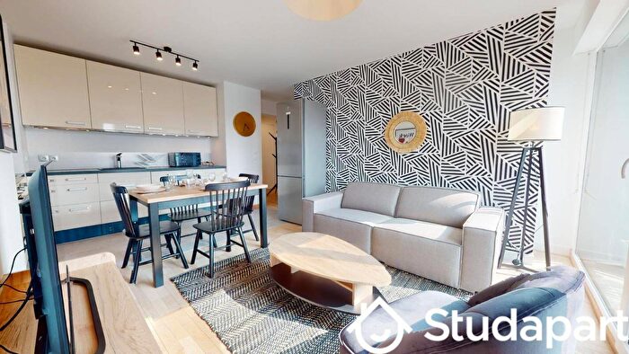 Appartement à louer - Petit Colombes-Charles de Gaulle - 1 pièce - 1 chambre