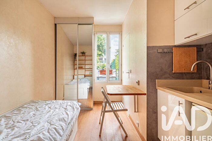 Paris 20ème, Père Lachaise, Réunion : Appartement 1 pièce à vendre