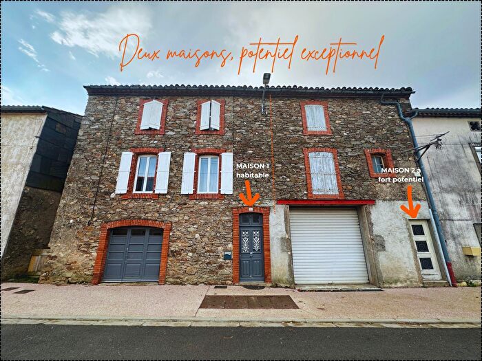 Maison à vendre - Montredon-Labessonnié - 5 pièces - 3 chambres