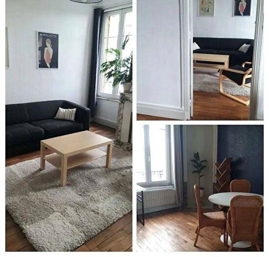 Appartement à louer - Nancy - 3 pièces - 2 chambres