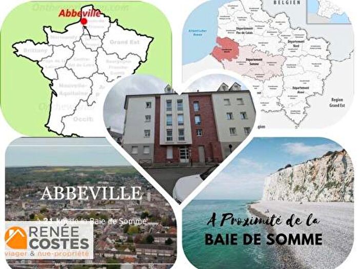 Appartement à vendre - Abbeville, Centre-ville - 4 pièces - 3 chambres
