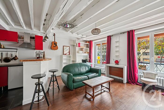 Paris 20ème, Père Lachaise, Réunion - Appartement 1 pièce à louer