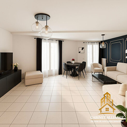 Maison à vendre - Dammarie-les-Lys, LAbbaye du Lys, Centre-ville, Soubiron - 4 pièces - 3 chambres