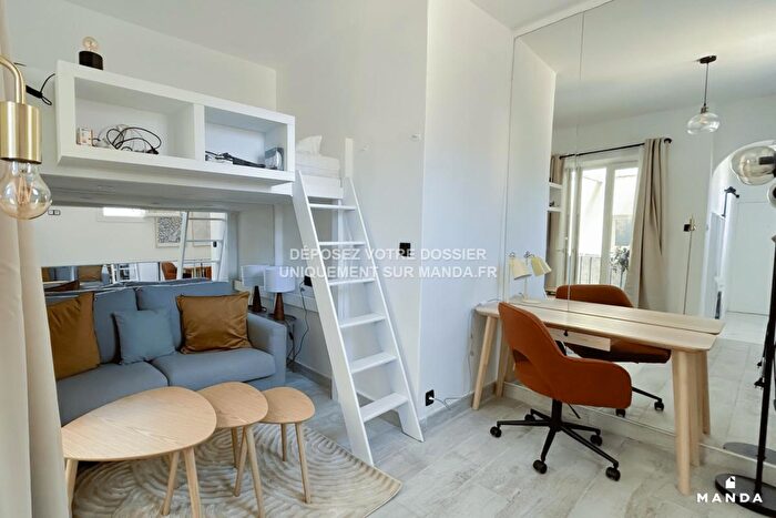 Appartement 1 pièce à louer à Marseille 8ème, Perier