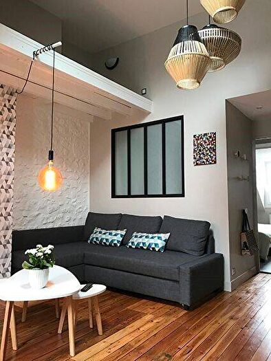 Appartement à louer - Cathédrale, Tours - 2 pièces - 1 chambre