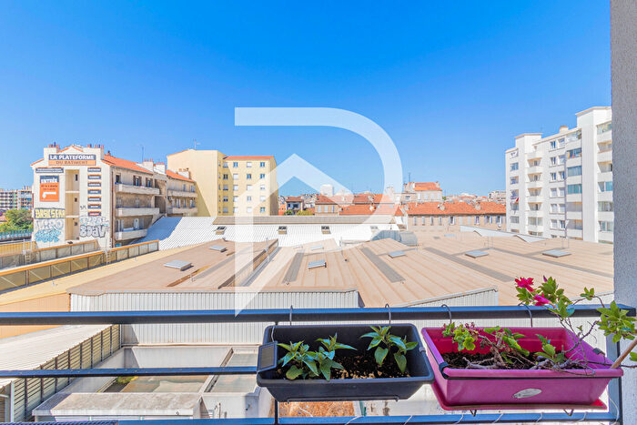 Appartement à vendre - Marseille e , La Capelette - 2 pièces - 1 chambre