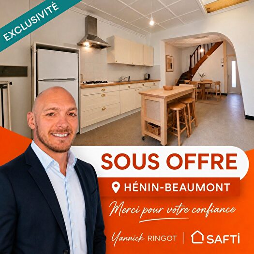 Maison 4 pièces à vendre - Hénin-Beaumont, Nord