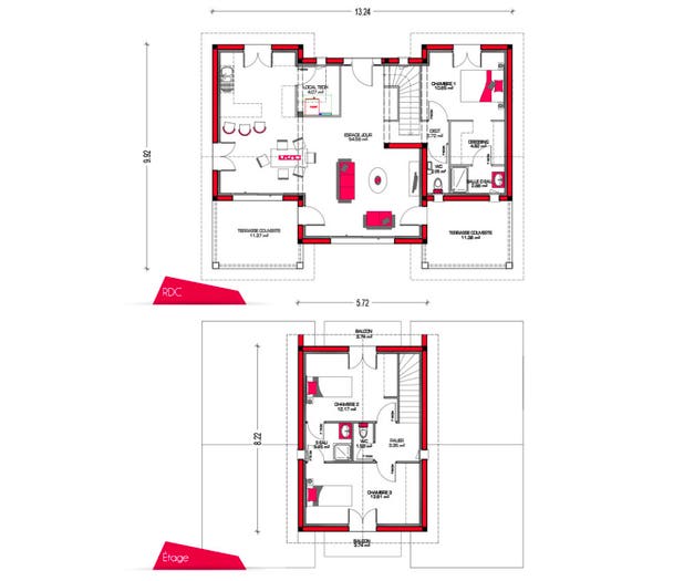 Maisons à vendre et appartements à louer - 3