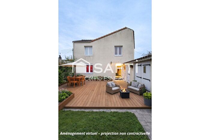Maison à vendre - Rezé, Château - 4 pièces - 3 chambres