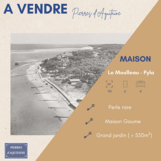 Maison à vendre - La Teste-de-Buch, Pyla sur Mer - 6 pièces - 4 chambres