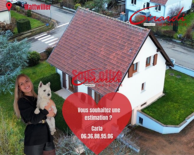 Maison à vendre - Wattwiller - 5 pièces - 3 chambres