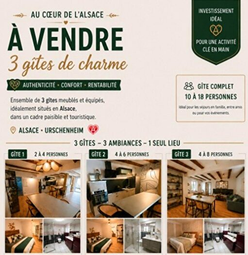 Maison 9 pièces à Urschenheim, à vendre