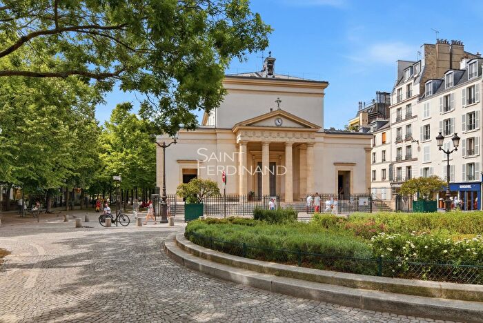 Appartement 4 pièces à Paris 17ème, Batignolles, Cardinet, à vendre