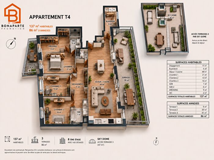 Maisons à vendre et appartements à louer - 3