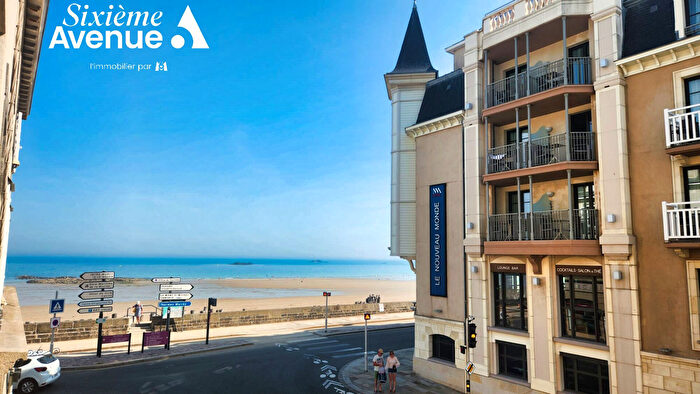 Saint-Malo, Grande Plage, Sillon : Appartement 3 pièces à vendre