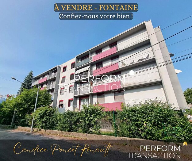 Fontaine, Centre-ville, Mairie : Appartement 4 pièces à vendre