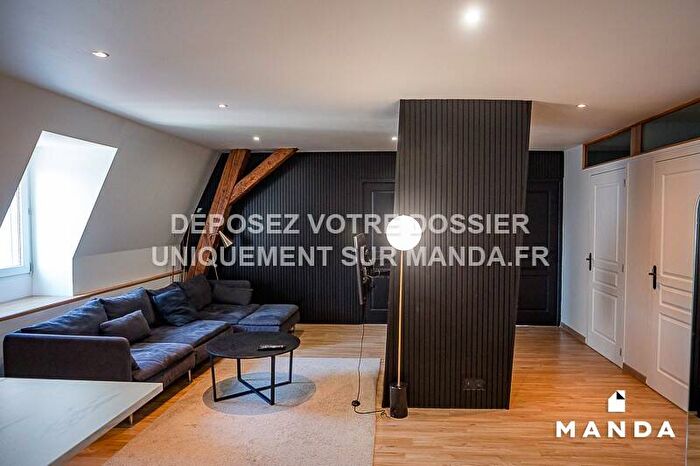 Appartement à louer - Léopold-Ville Vieille, Nancy - 3 pièces - 2 chambres