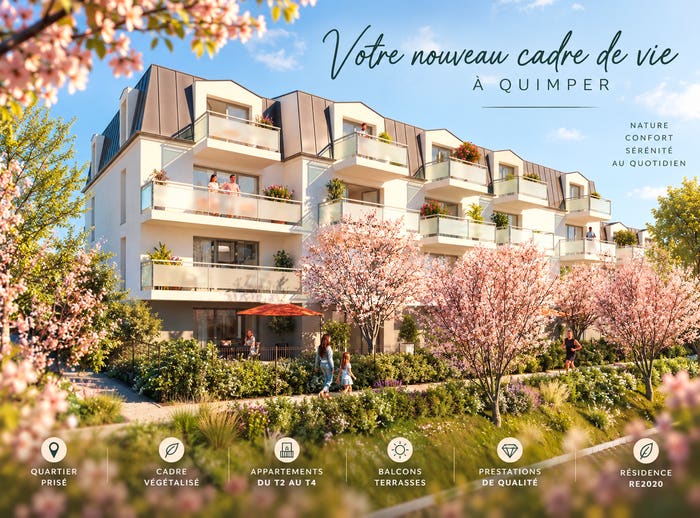 Quimper, Penhars, Penanguer, Corniguel - Maison 2 pièces à vendre