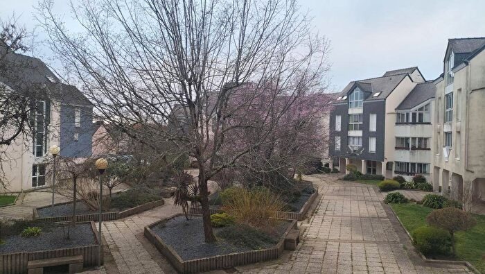 Appartement à louer - Le Pargo-La Mare-Bois de Vincin, Vannes - 2 pièces - 1 chambre