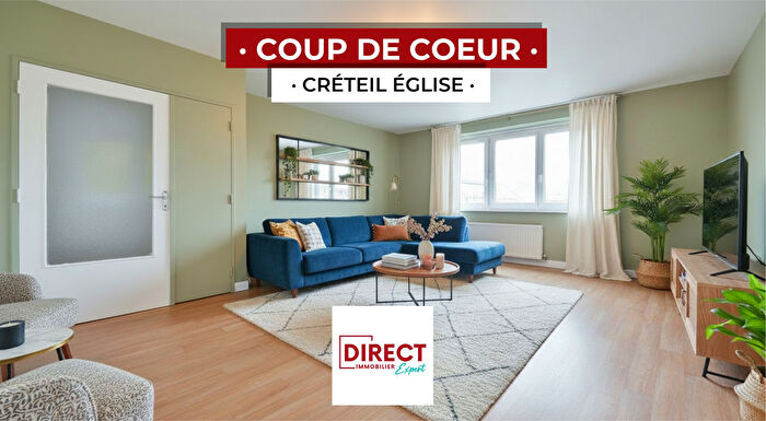Appartement à vendre - Créteil, Val de Brie - 3 pièces - 2 chambres
